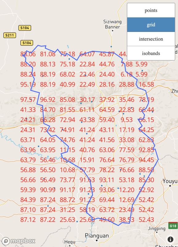 Javascript(turfjs)等值线图绘制 – 前端开发，JQUERY特效，全栈开发，vue开发